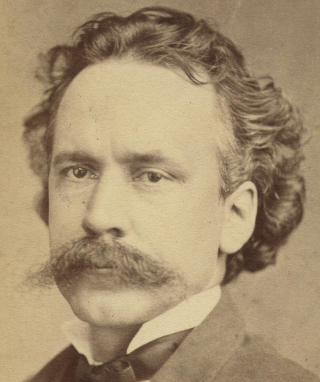 Boston, Mass, Photo of Man W/ Great Mustache + Bow Tie - Etsy