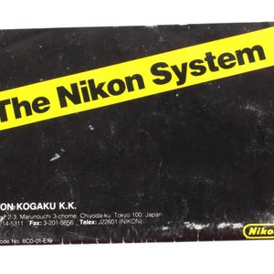 The Nikon System Poster - Etsy