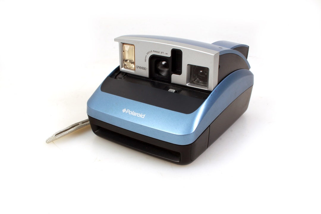 Polaroid One600 Instant Light Blue Camera - Etsy