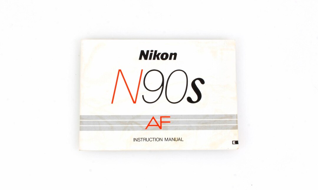 Nikon N90s AF 35mm Camera Original Manual - Etsy