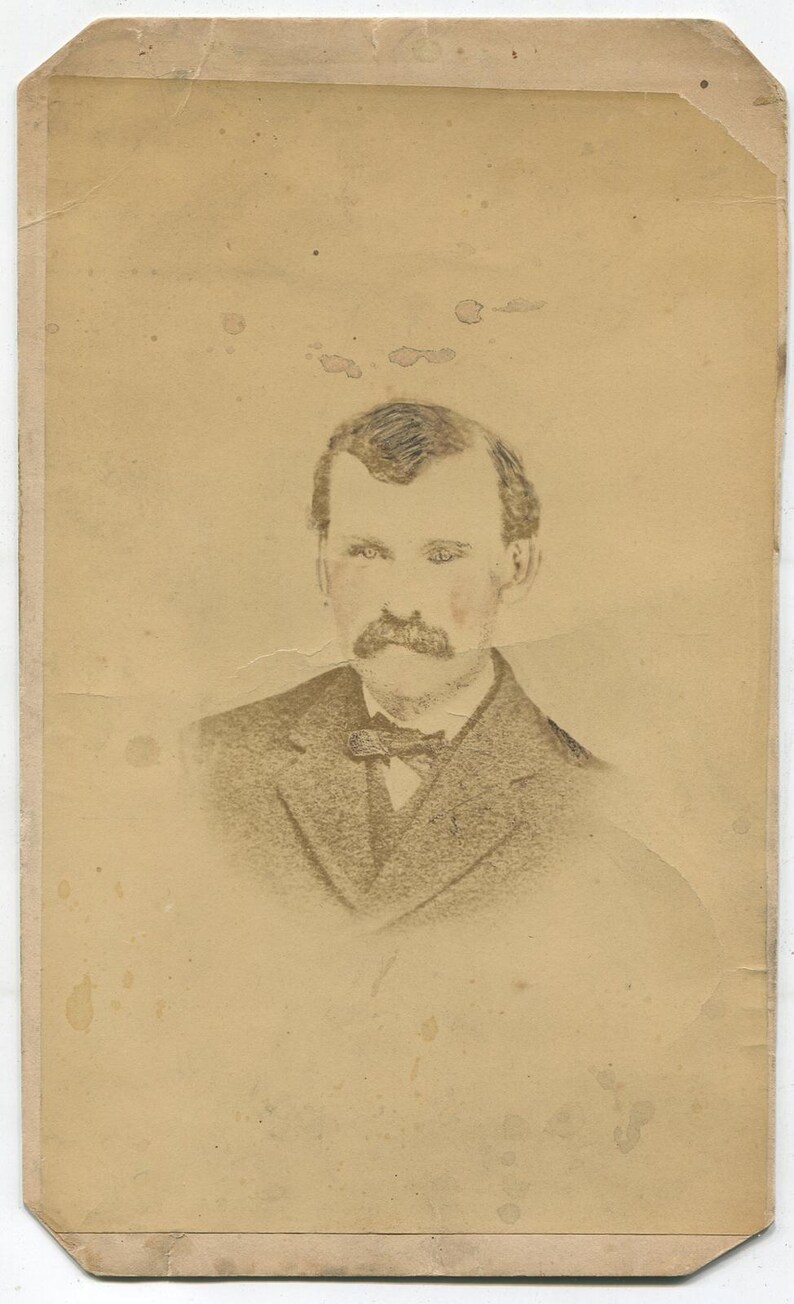 Vintage Albumen Photo Salt Print 10x6 in Original Historical Photo ...