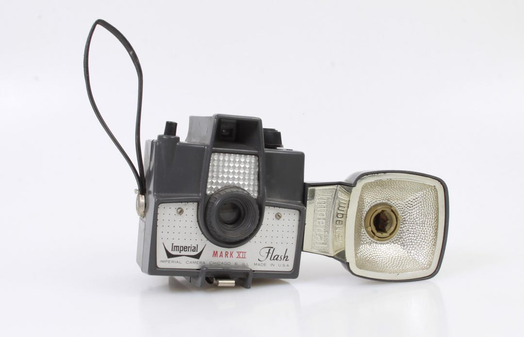 Vintage Imperial Mark XII Film Camera With Flash, 620 Film - Etsy