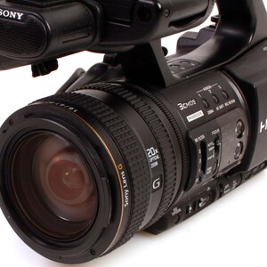 Sony HVR-Z5U Mini DV Camcorder W/ Battery, Charger, Mic & Bag WORKS - Etsy