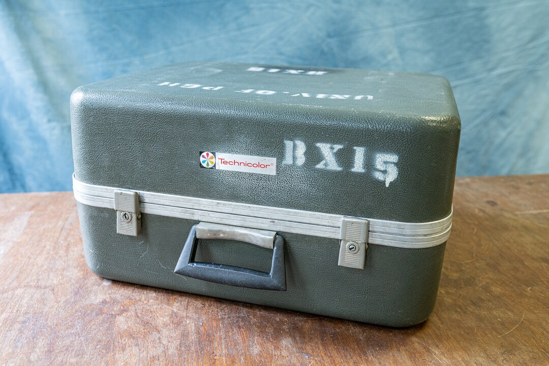 Vintage Green Technicolor Hard Case - Stamped W/ Univ. of PGH - Etsy