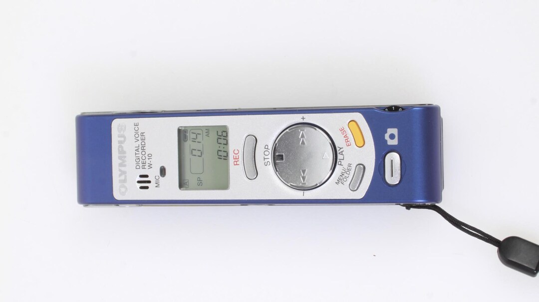 Olympus W-10 Handheld Digital Voice Recorder With Built in Camera - Etsy