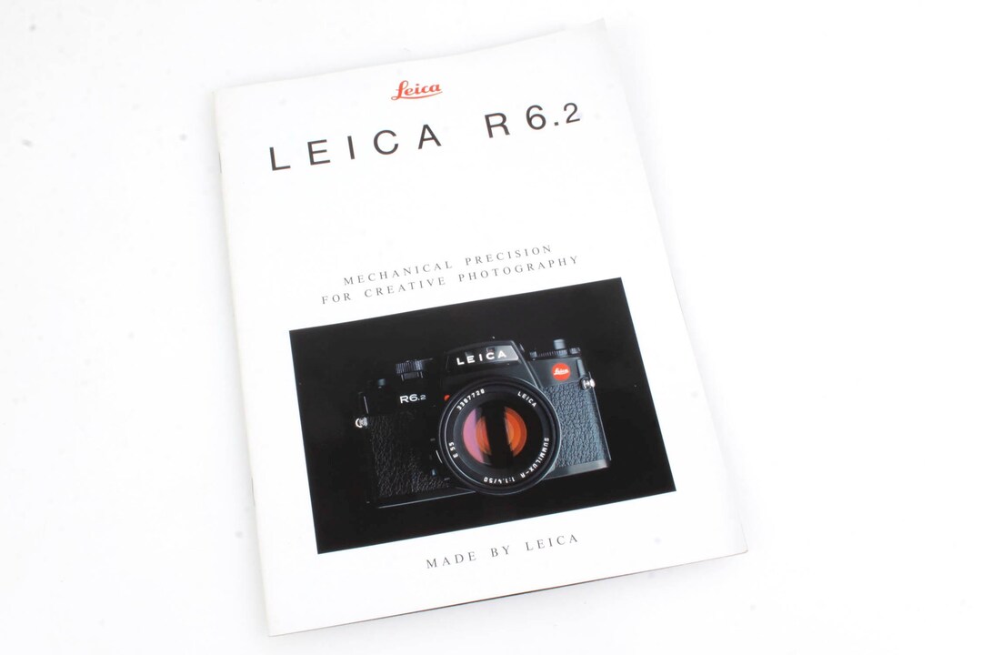 Leica R6.2 Deluxe Brochure - Etsy