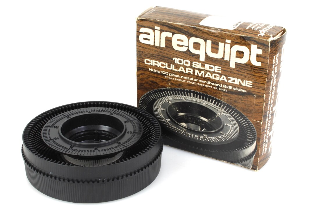 Airequipt Carousel Circular Slide Projector Trays 100 Slots - Etsy