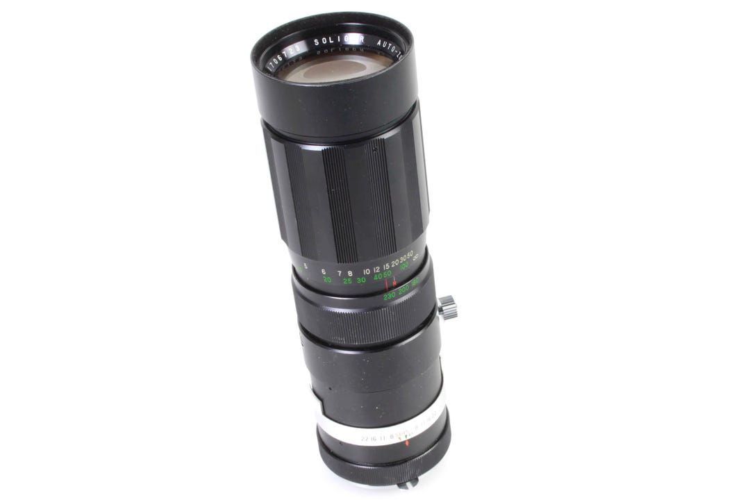 Soligor 90-230mm F/4.5 Telephoto Zoom Lens for Nikon F Mount - Etsy