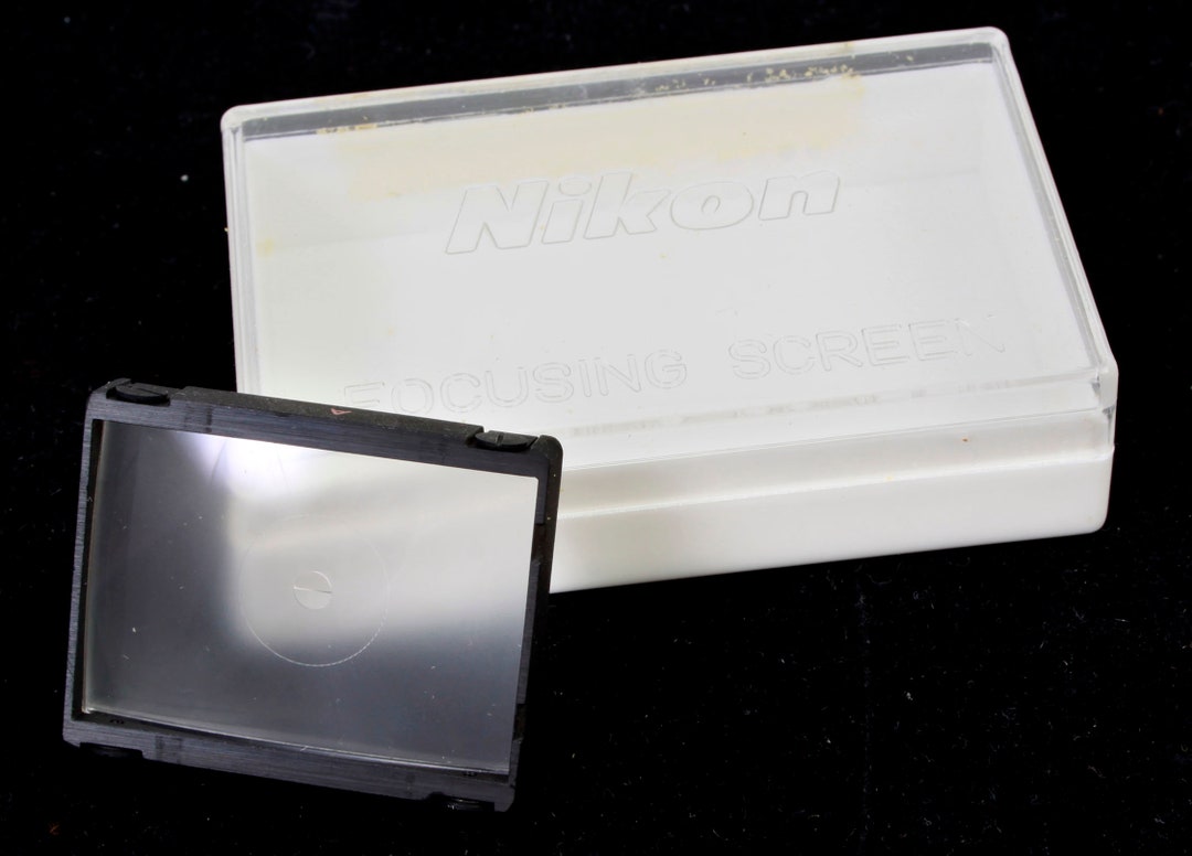 Nikon F Focusing Screen "type A" SLR 35mm Film Camera W/ Case - Etsy
