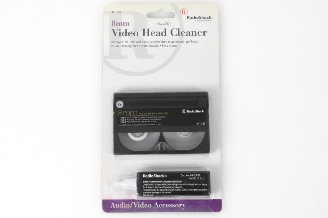 Radio Shack 8mm Video Head Cleaner - Etsy