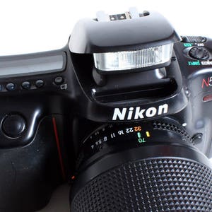 Nikon N50 35mm SLR Camera With 70-210mm F4-5.6 Lens//film Camera - Etsy
