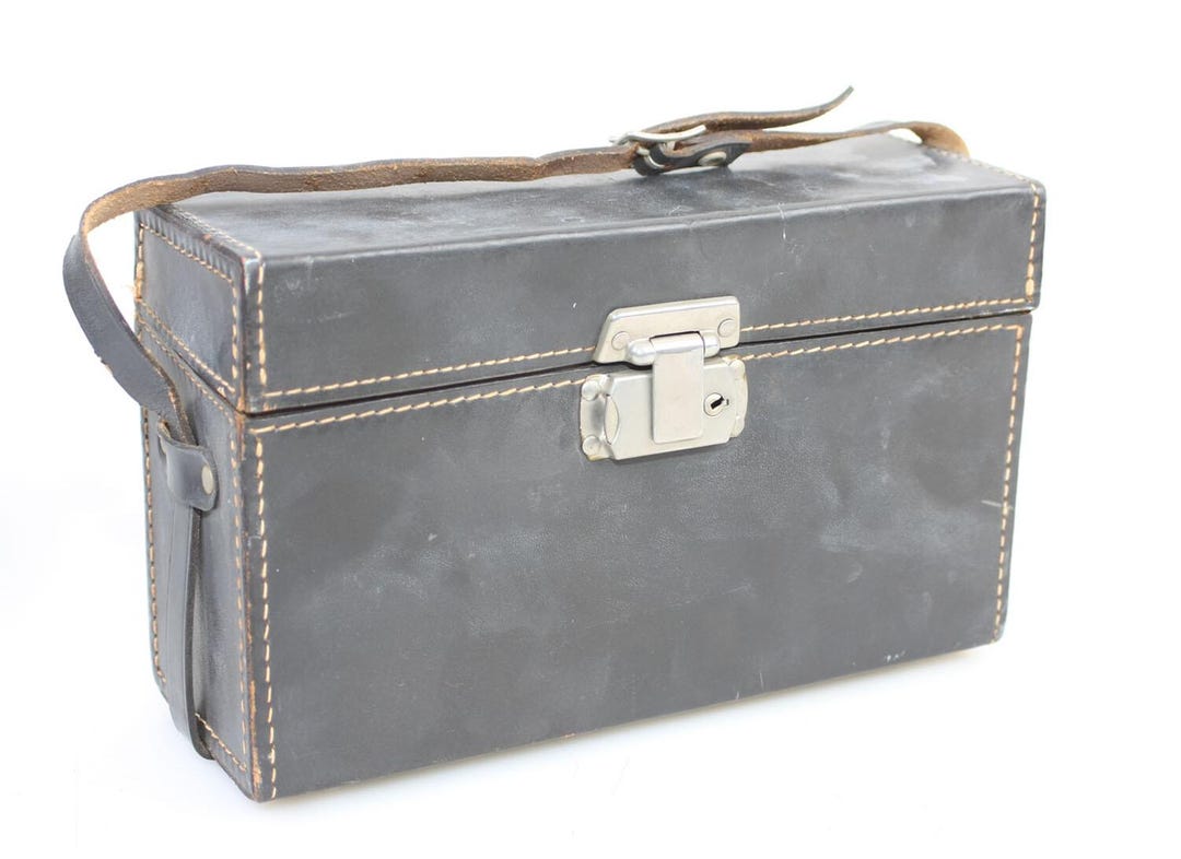 Steampunk Case Black Leather - Etsy