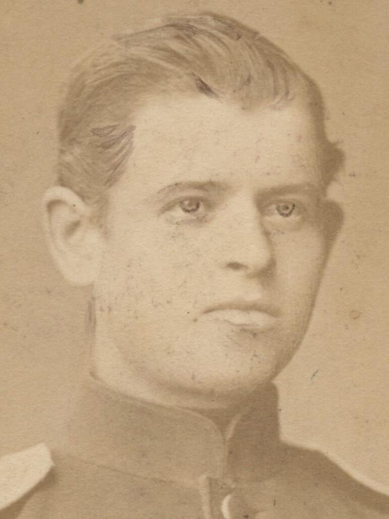 Vintage Hanover Soldier CDV - 19th-century Carte De Visite Military ...