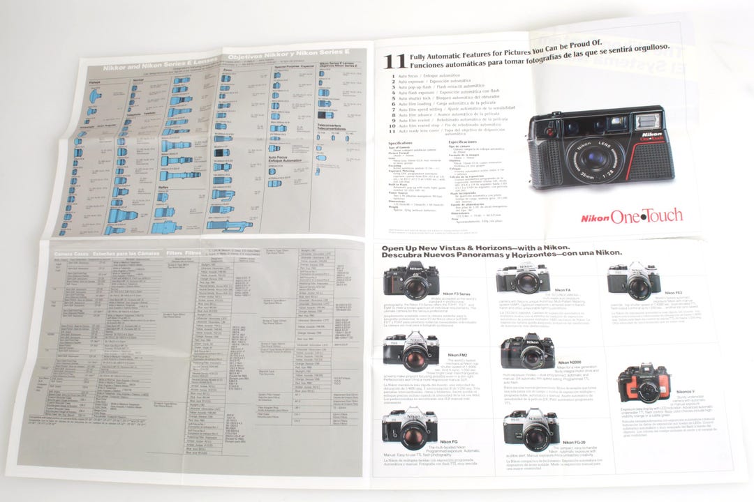 The Nikon System Poster - Etsy