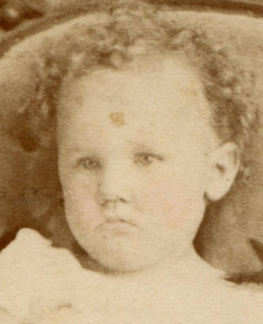 Grumpy Toddler Seated on Ornate Chair. Cdv. Lewisburg, Pa. - Etsy