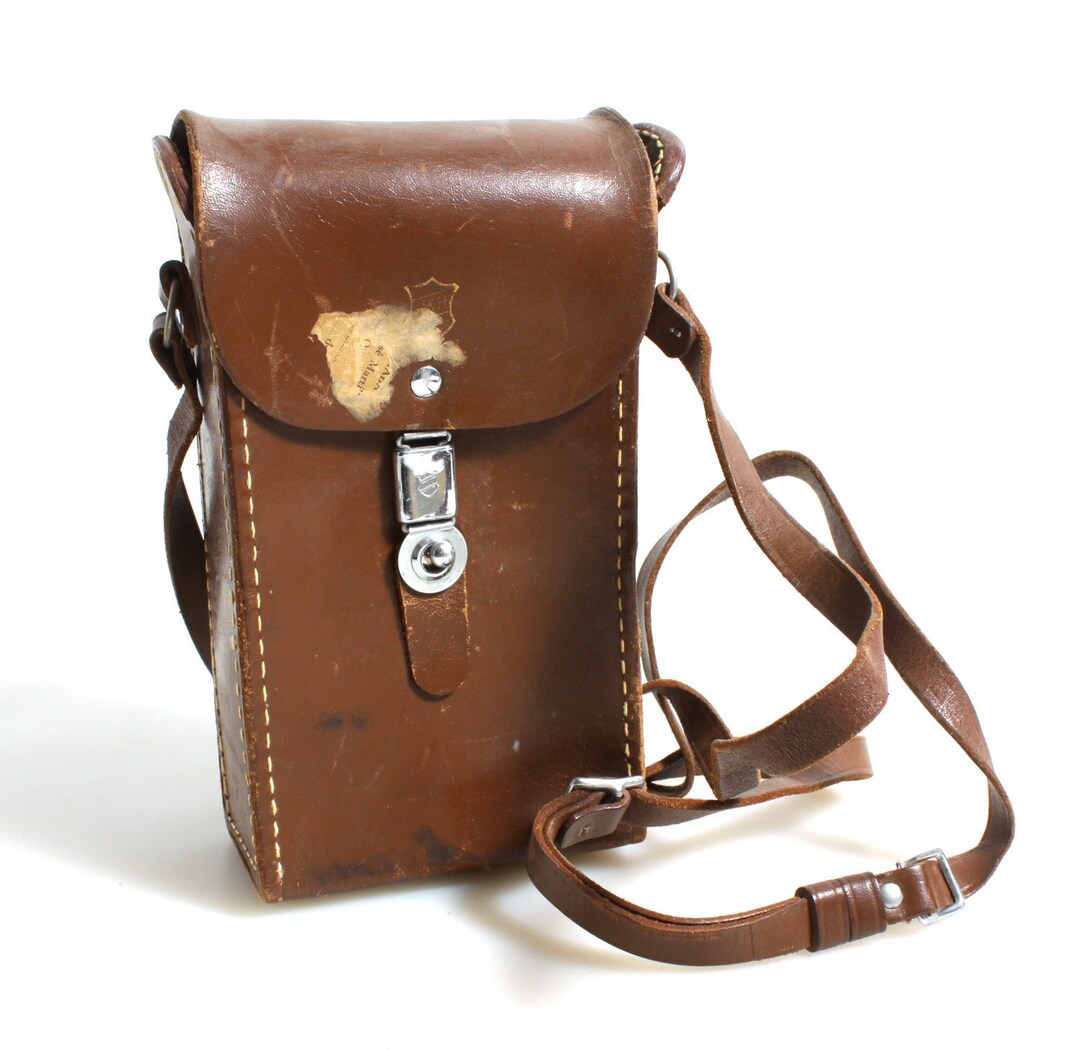 1950's Vintage Camera Case//leather Case - Etsy