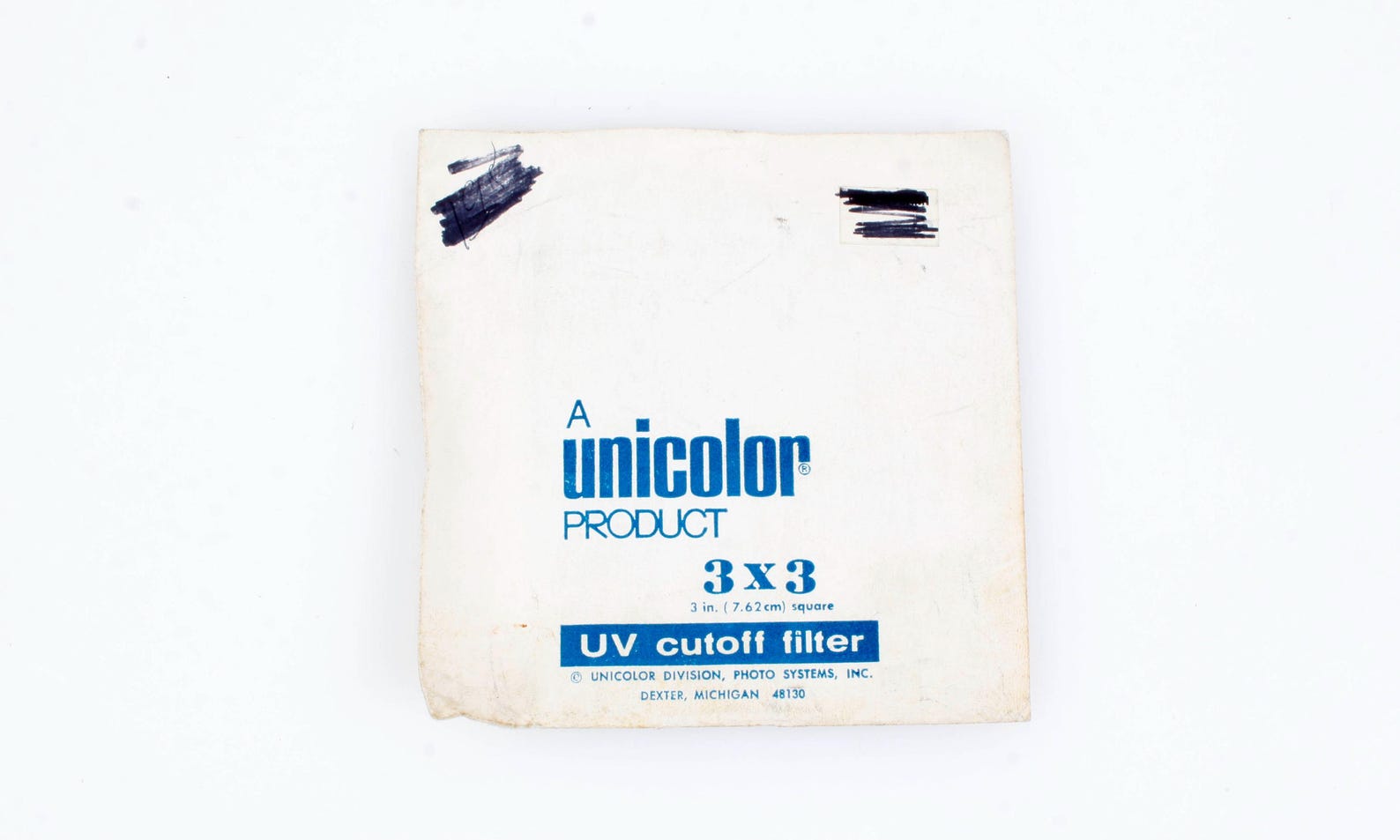 Unicolor UV Cut off Filter 3x3 - Etsy
