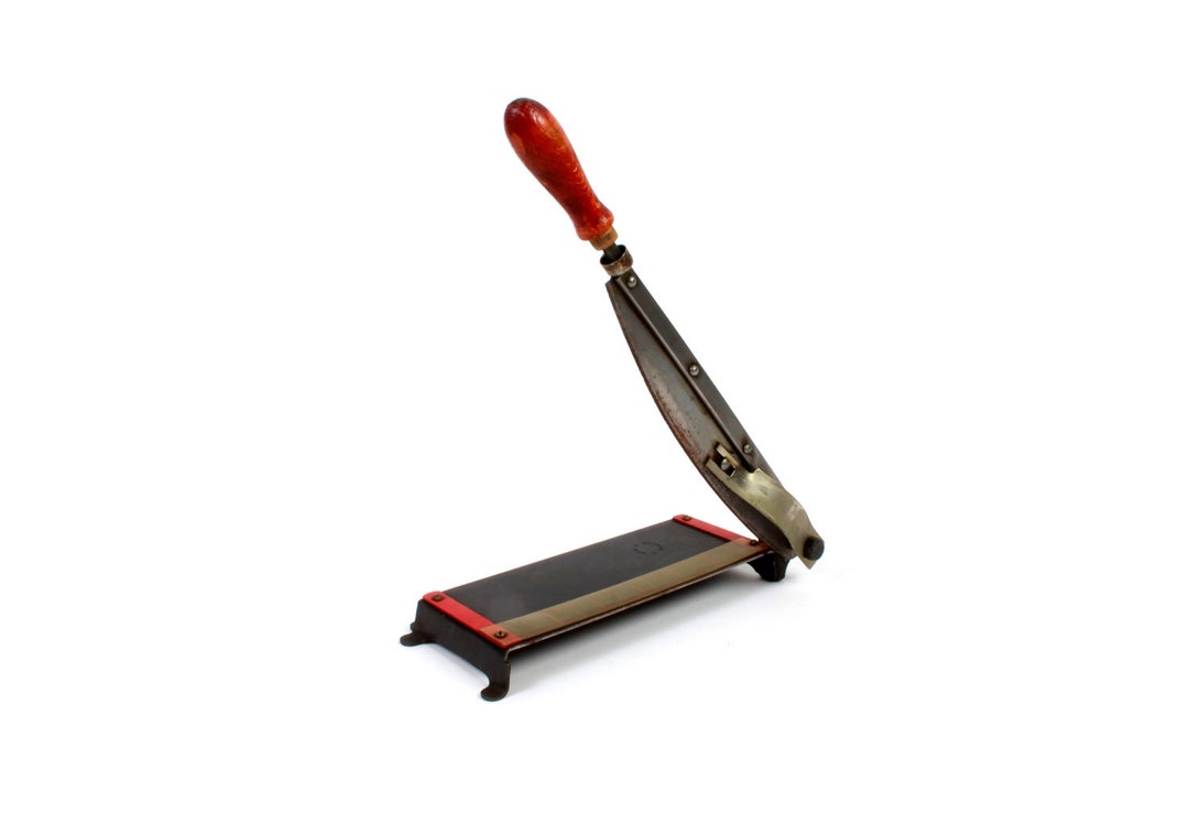 Small Vintage Paper Cutter Made in Germany - Etsy