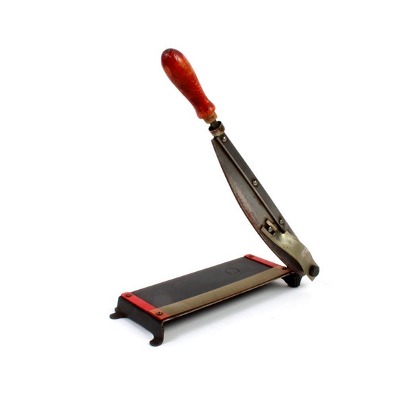 Vintage Paper Cutter - Etsy