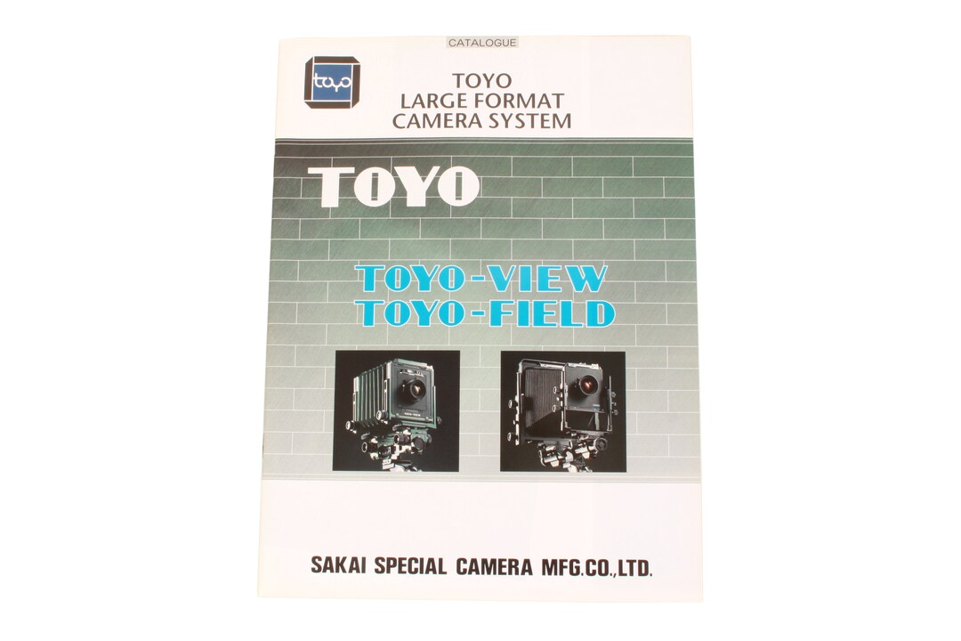 TOYO Large Format Camera System Brochure Catalogue - Etsy
