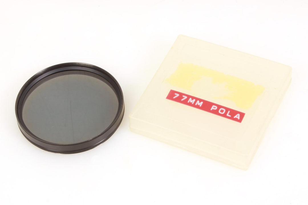 Schneider B+W 77E Circular Polarizer Filter for 77mm Lens Front Germany ...