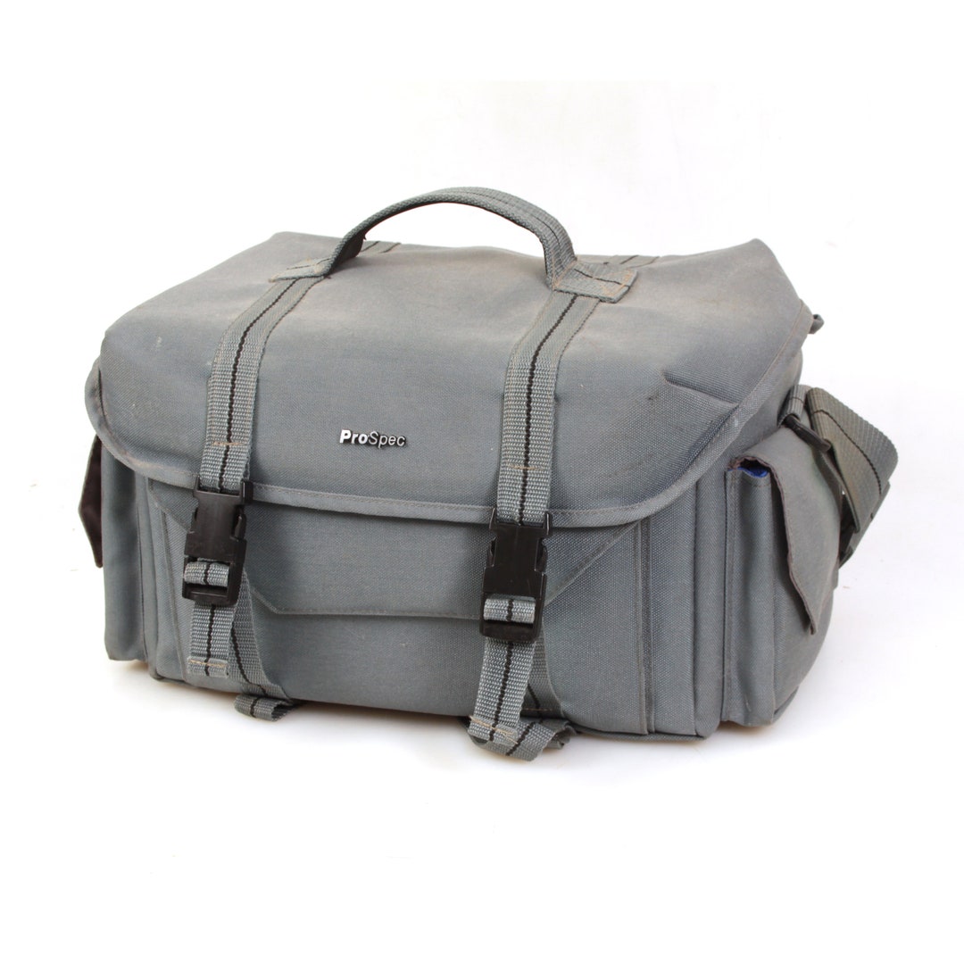 Vintage Prospec Grey Canvas Camera Outfit Bag Large - Etsy