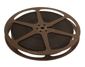 Vintage KODAK 16mm Movie Reel Can 7 Diameter Rare Black Color EKC Deco ...