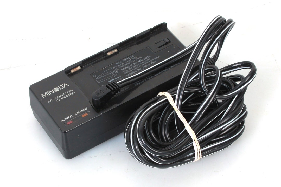 Minolta VAC-500U AC Adapter Battery Charger OEM - Etsy