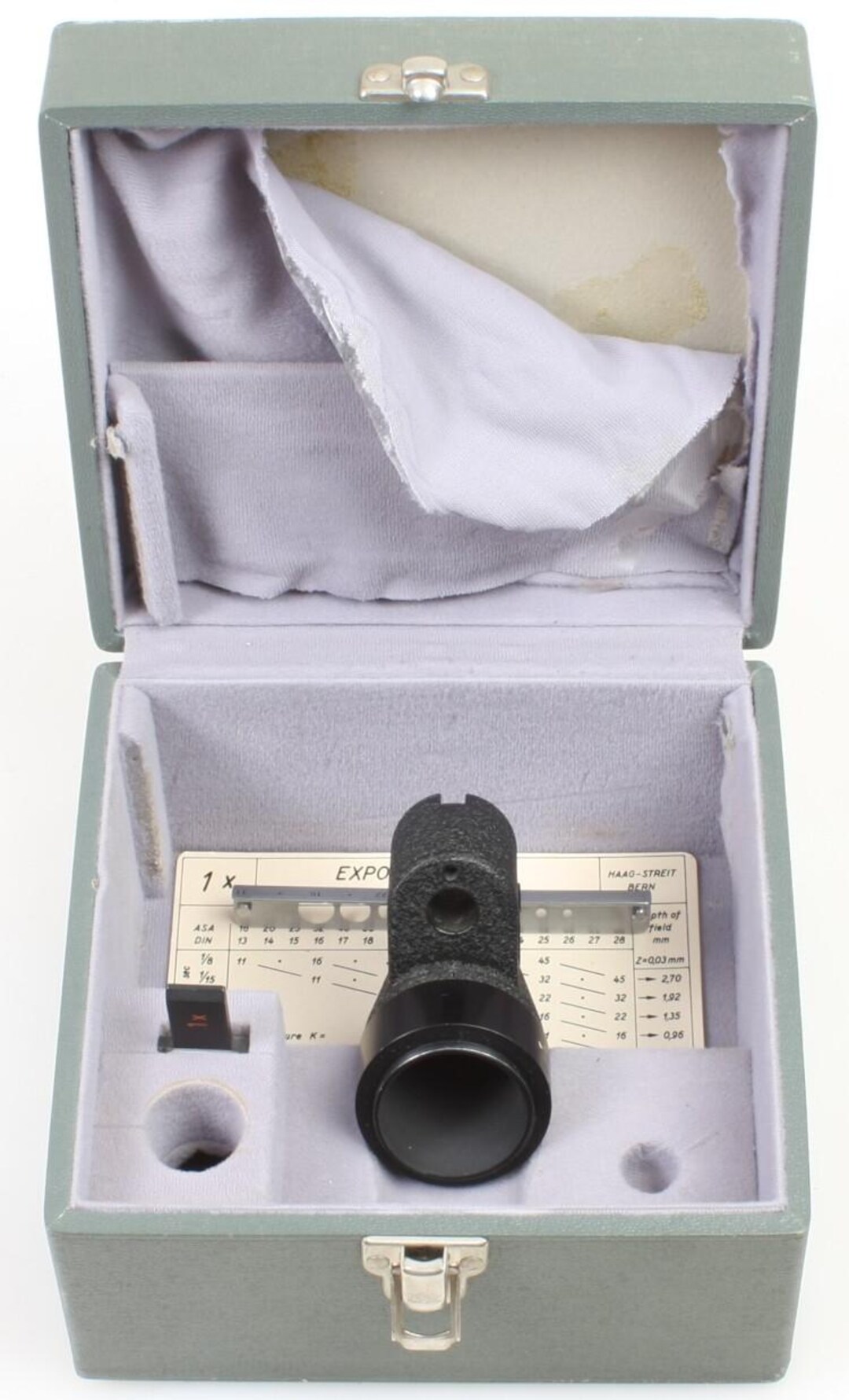 Haag-streit-bern Microscope Attachment W/ Accessories in Box - Etsy