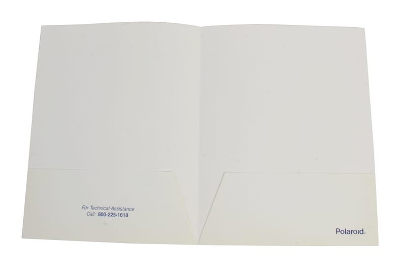 Vintage Polaroid Folder 1980s - Etsy