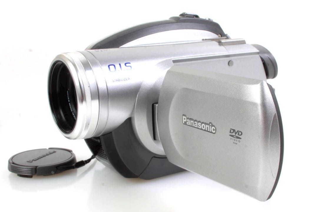 Vintage Panasonic DVD Camcorder Bundle WORKS - Etsy