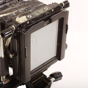 Omega View 45F 4x5 Large Format Camera With Case Film Slides Dark Cloth ...
