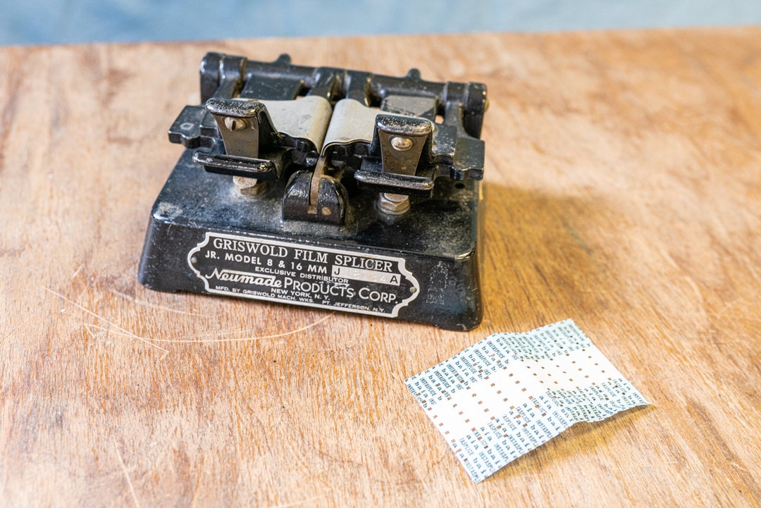 Vintage Griswold Film Splicer Jr. Model 8mm and 16mm - Neumade Products ...