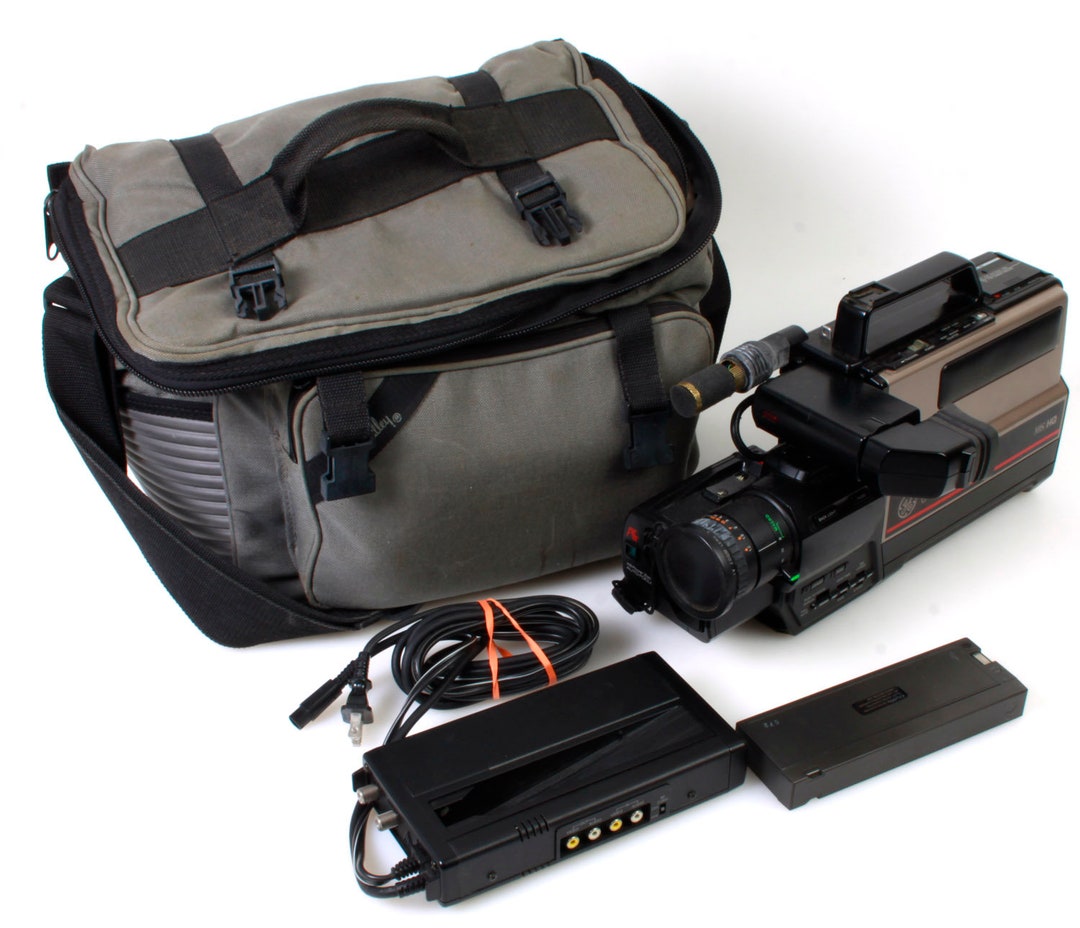 VHS Camcorder W/ Case - Etsy