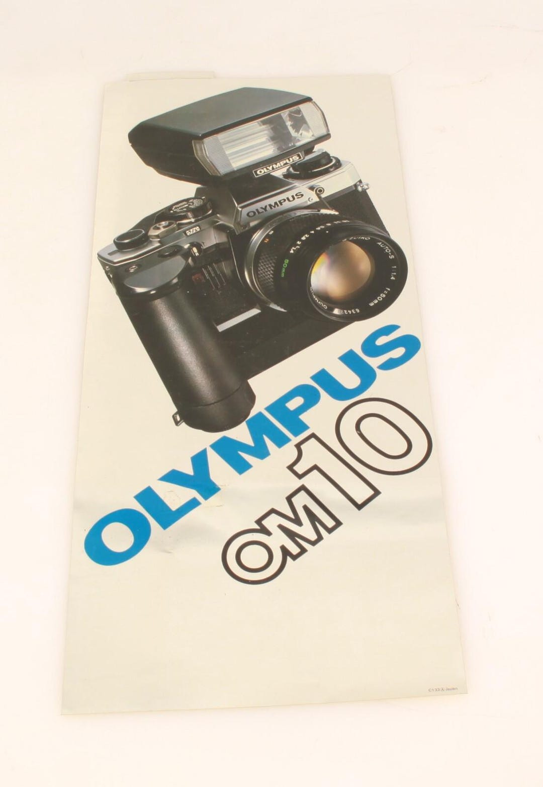 Vintage Olympus OM-10 Camera Sticker - Large Vinyl Wall Decor NOS, 18 ...