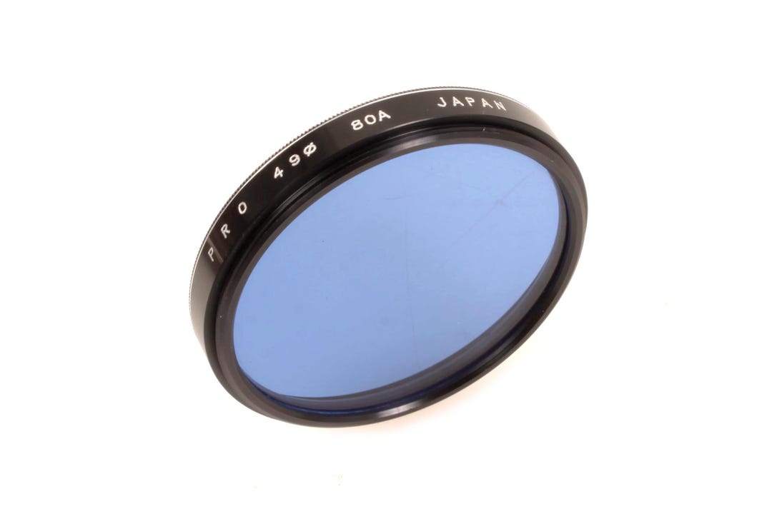 49mm 80A Cooling Filter Blue NIB - Etsy