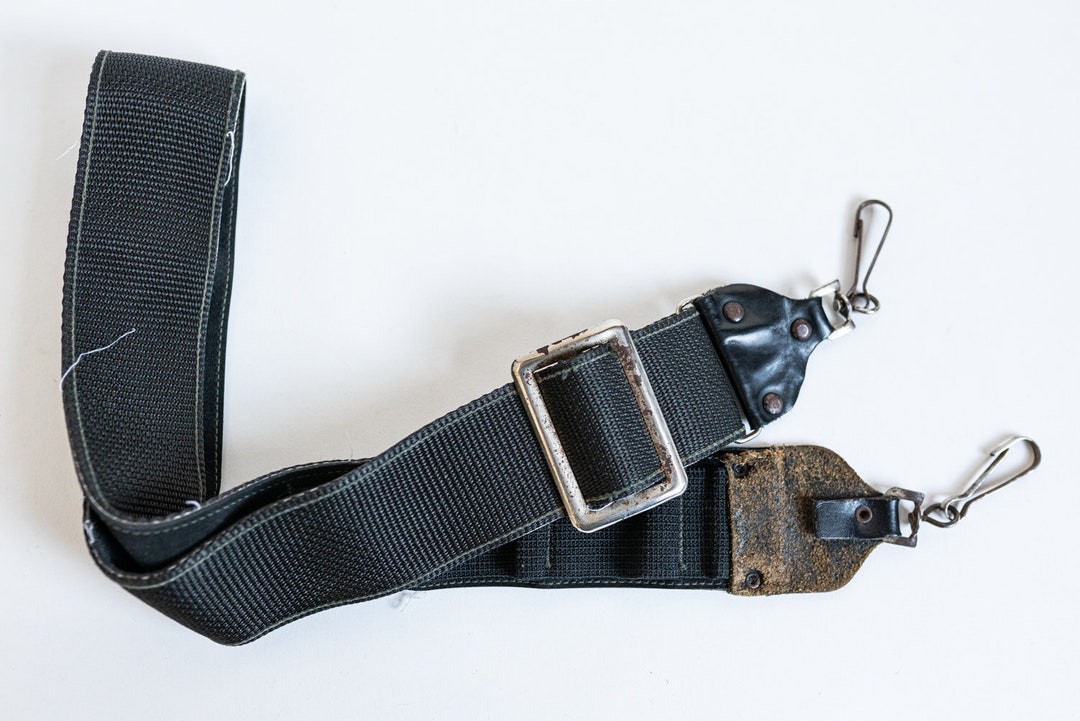 Vintage Black Camera Strap - Circa 1960s - Etsy