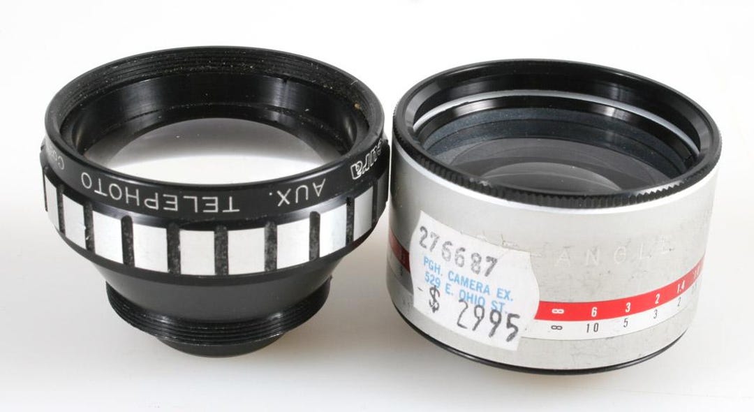 AUX. Telephoto Model V-T Lens and Series 5 Aux Wide Aangle Lens - Etsy