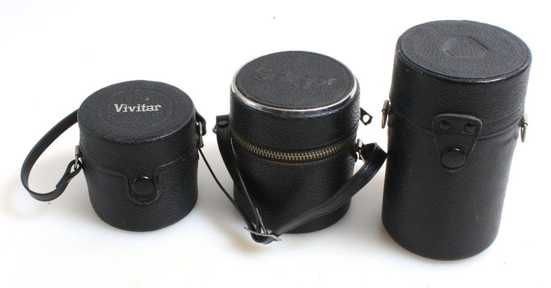 Lens Cases SET OF 3 - Etsy