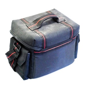 1970s Quantaray Camera Bag Black With Shoulder Strap - Etsy