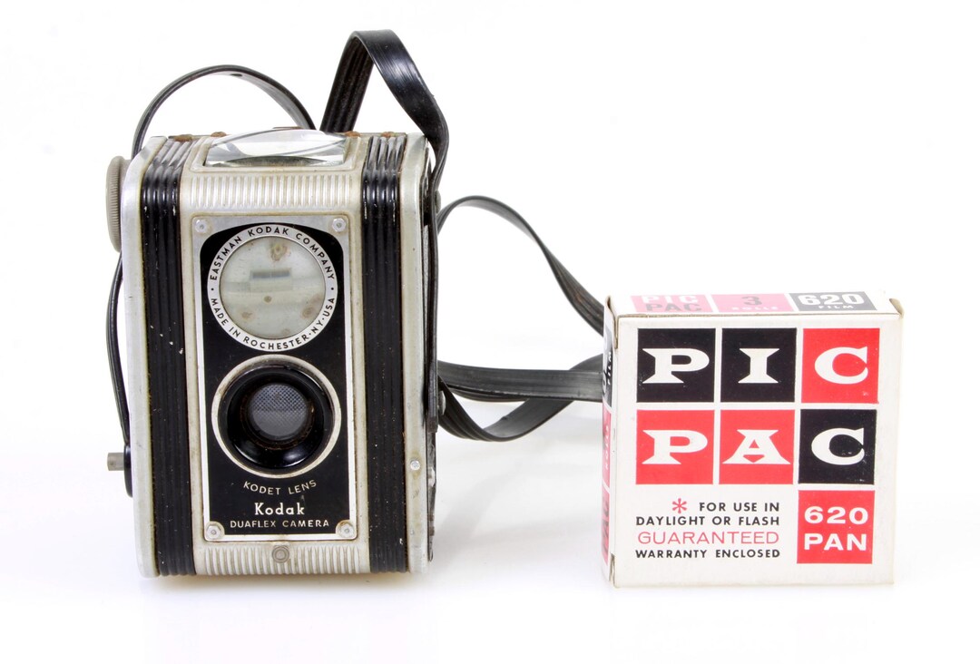 Vintage Kodak Duaflex Twin Lens Camera - Etsy