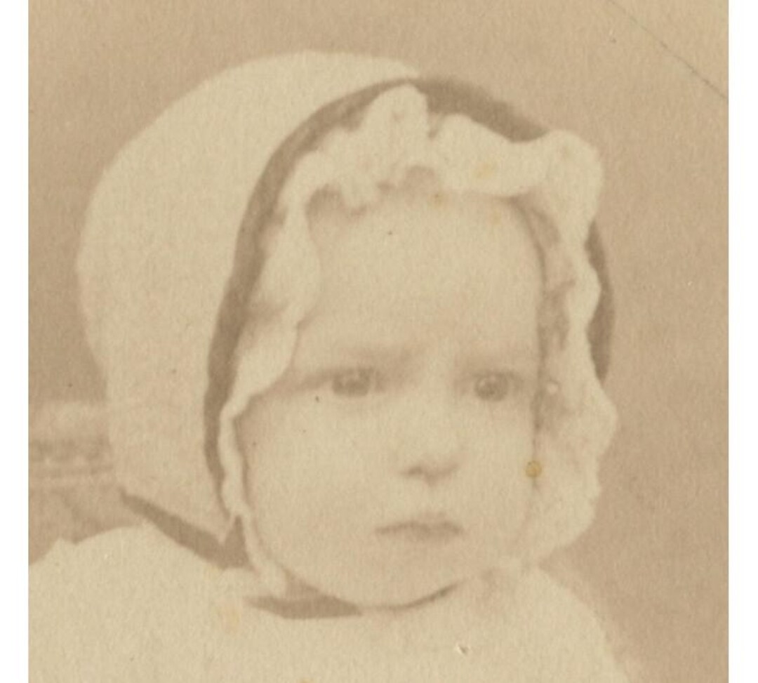 Vintage Grace Baird Baby Photo, 8 Months, 4x6 Original With Back Info ...