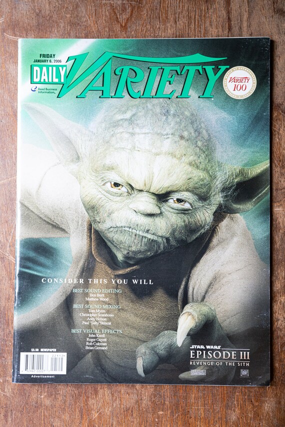 Daily Variety Magazine