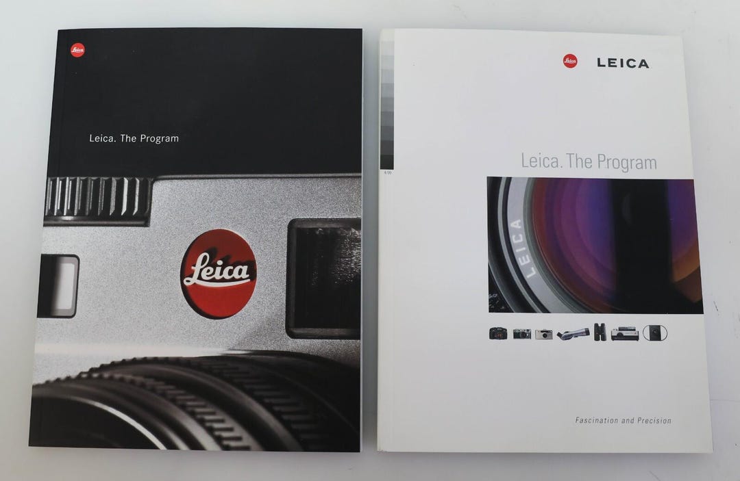 Leica the Program Complete System Guide/catalog Book - Set of 2 - Etsy