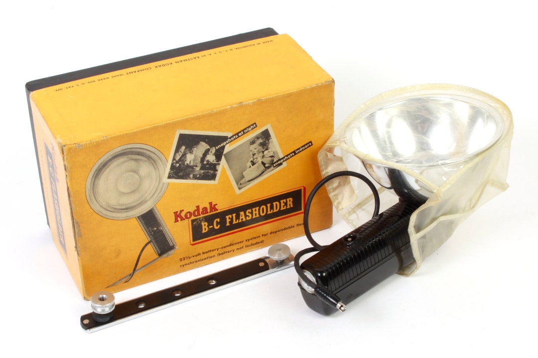 Vintage Deco Camera Flash in Box - Etsy