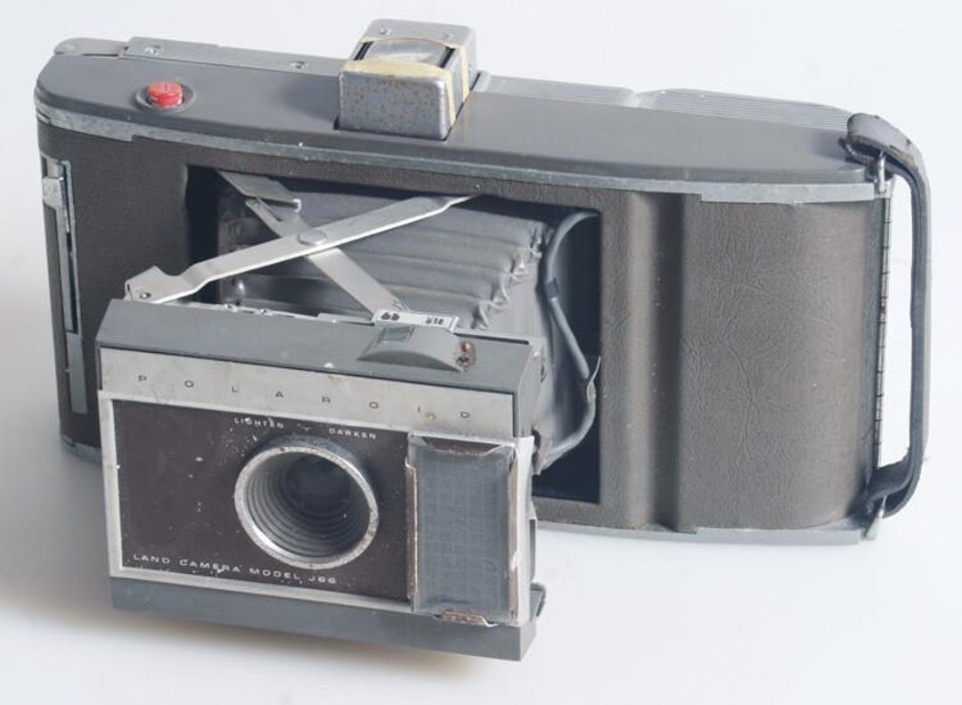 Vintage Polaroid J66 Land Camera for Parts - Restoration, Spare Body and Shutter, Lens ...