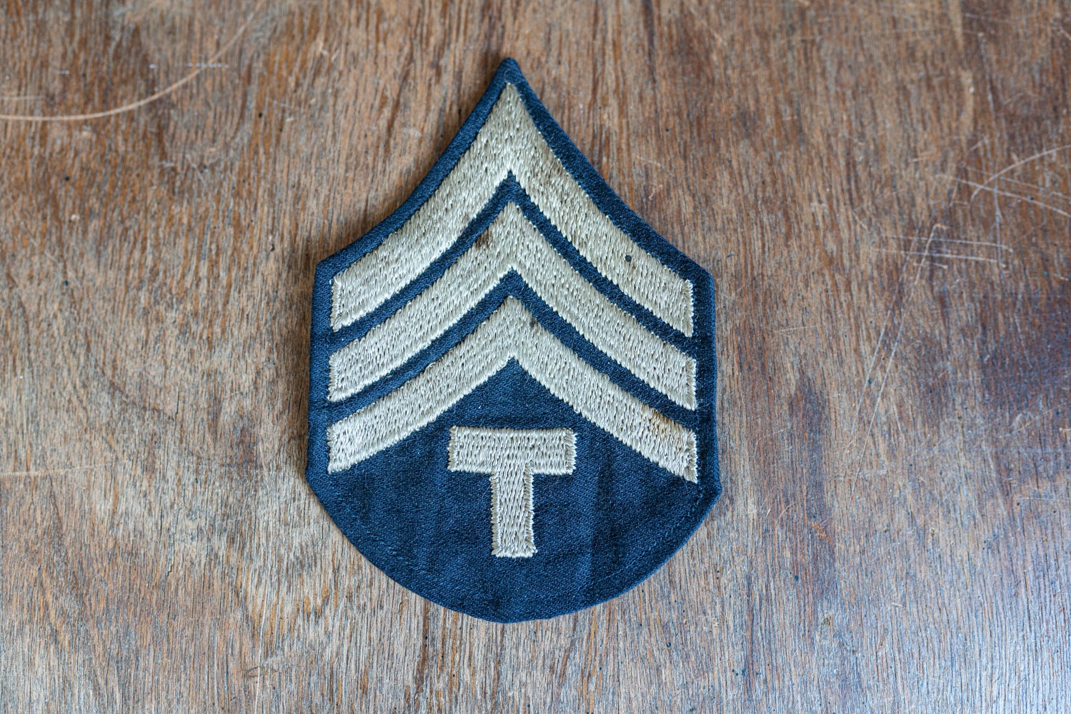 Vintage WWII US Army Tech Sergeant Fourth Class Cloth Patch | Etsy