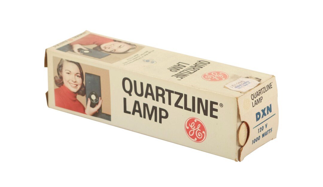 General Electric DXN 120v 1000w Quartzline Projector Bulb Lamp - Old ...