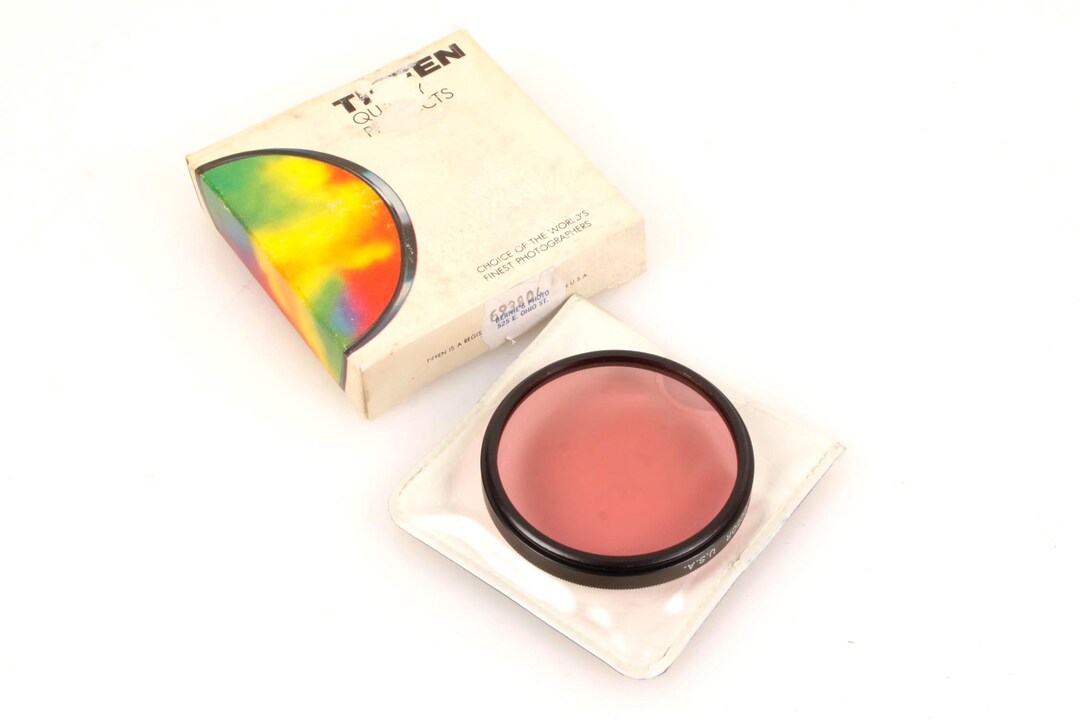 Tiffen 52mm Red Filter CC50R - Etsy
