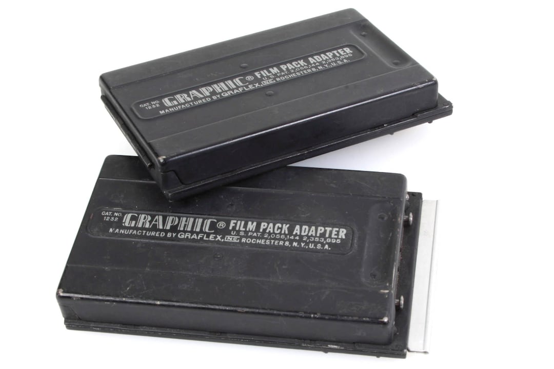 Graflex Graphic 2-1/2 X 3-1/2 Film Pack Adapter, 2 Pack - Etsy